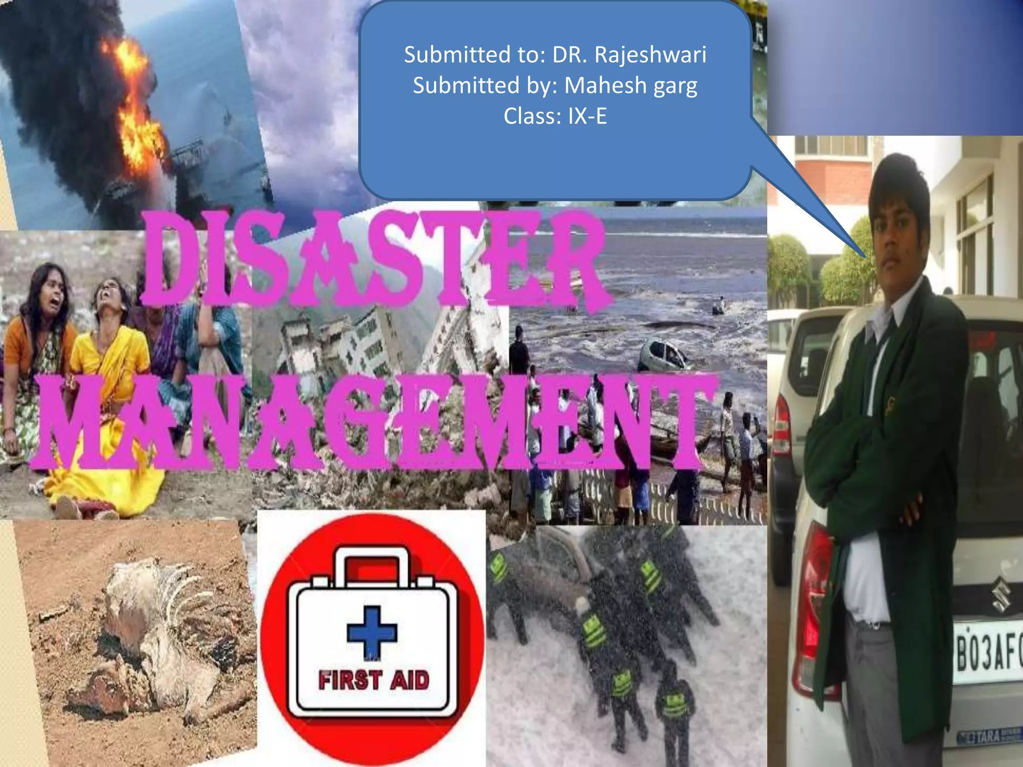 disaster management | PPT