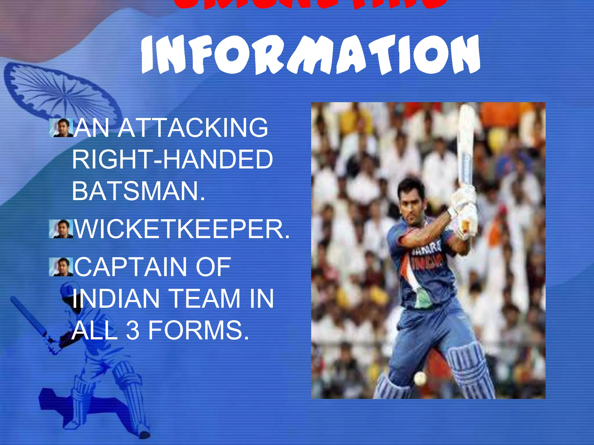 Ms Dhoni | PPTX