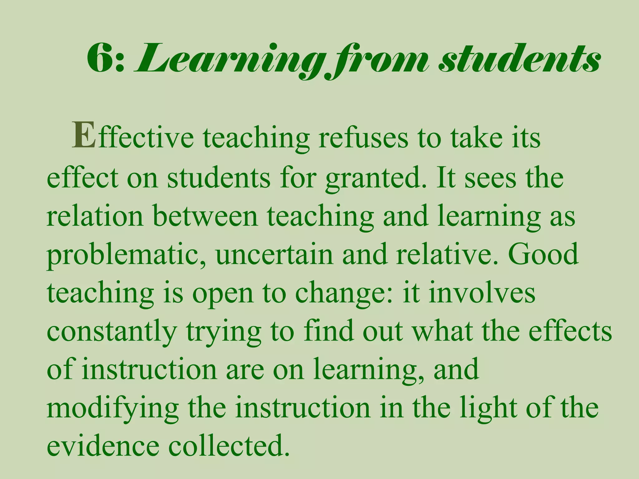 Effective Teaching Strategies | PPTX | Education