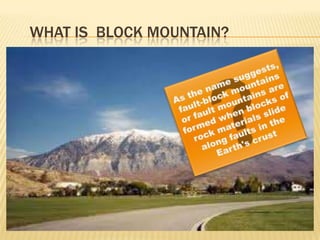 landforms of earth | PPTX