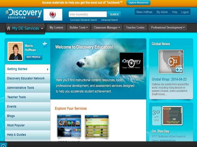 Discovery Education Presentation | PPTX | Educational Assessment ...