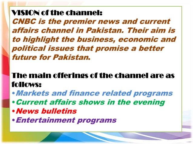 CNBC pakistan | PPTX