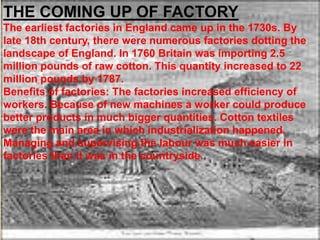 The age of industrialisation | PPTX