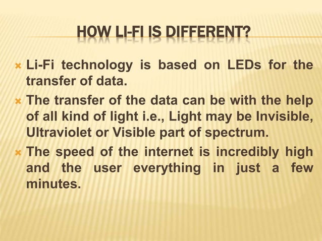 Li-Fi | PPT