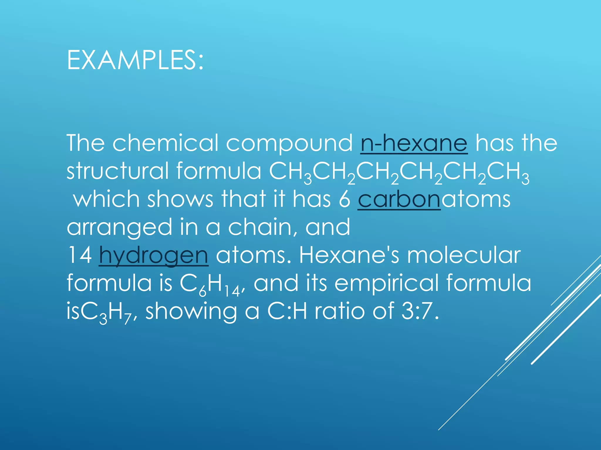 Qualitative and Quantitative Analysis, Empirical and Molecular Formula ...