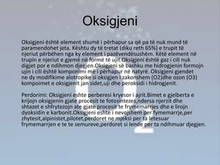 ELEMENTET KIMIKE NE ORGANIZEM | PPSX