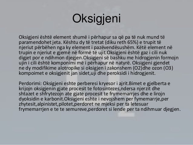 Sa Izotope I Ka Oksigjeni - executiveever