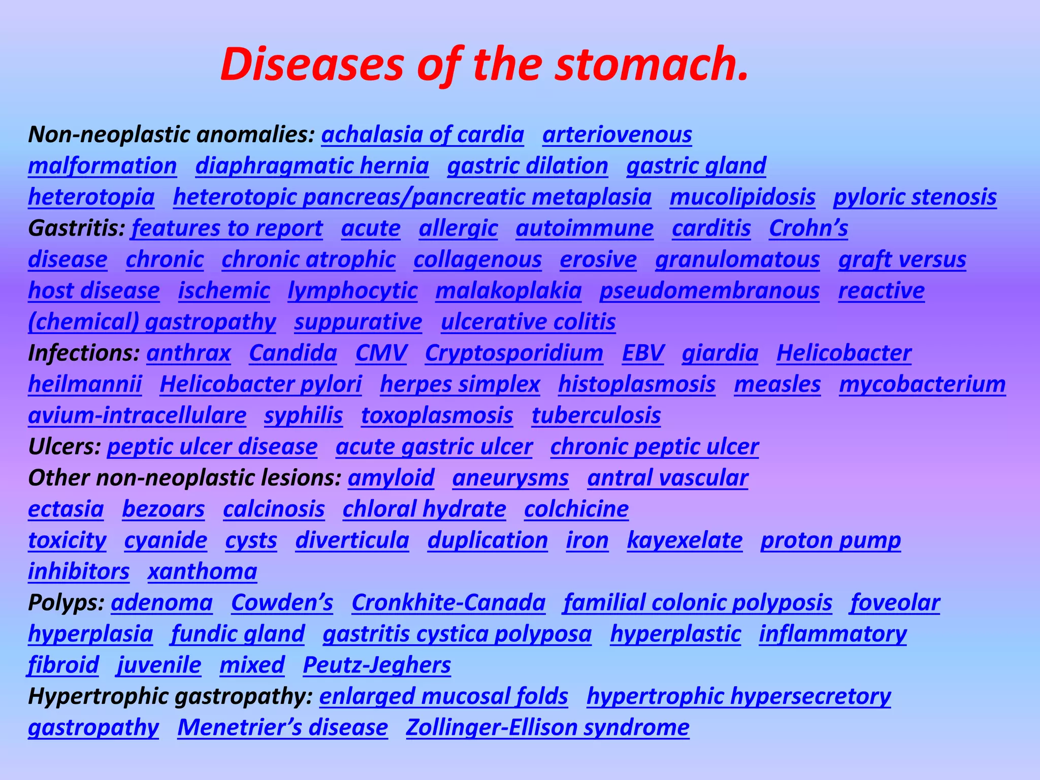 Presentation2.pptx, radiological imaging of gastric lesions. | PPTX