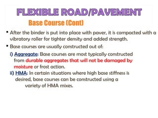 ROADS/PAVEMENT & TYPES OF ROAD BY ENGR SAAD ULLAH WEC | PPT