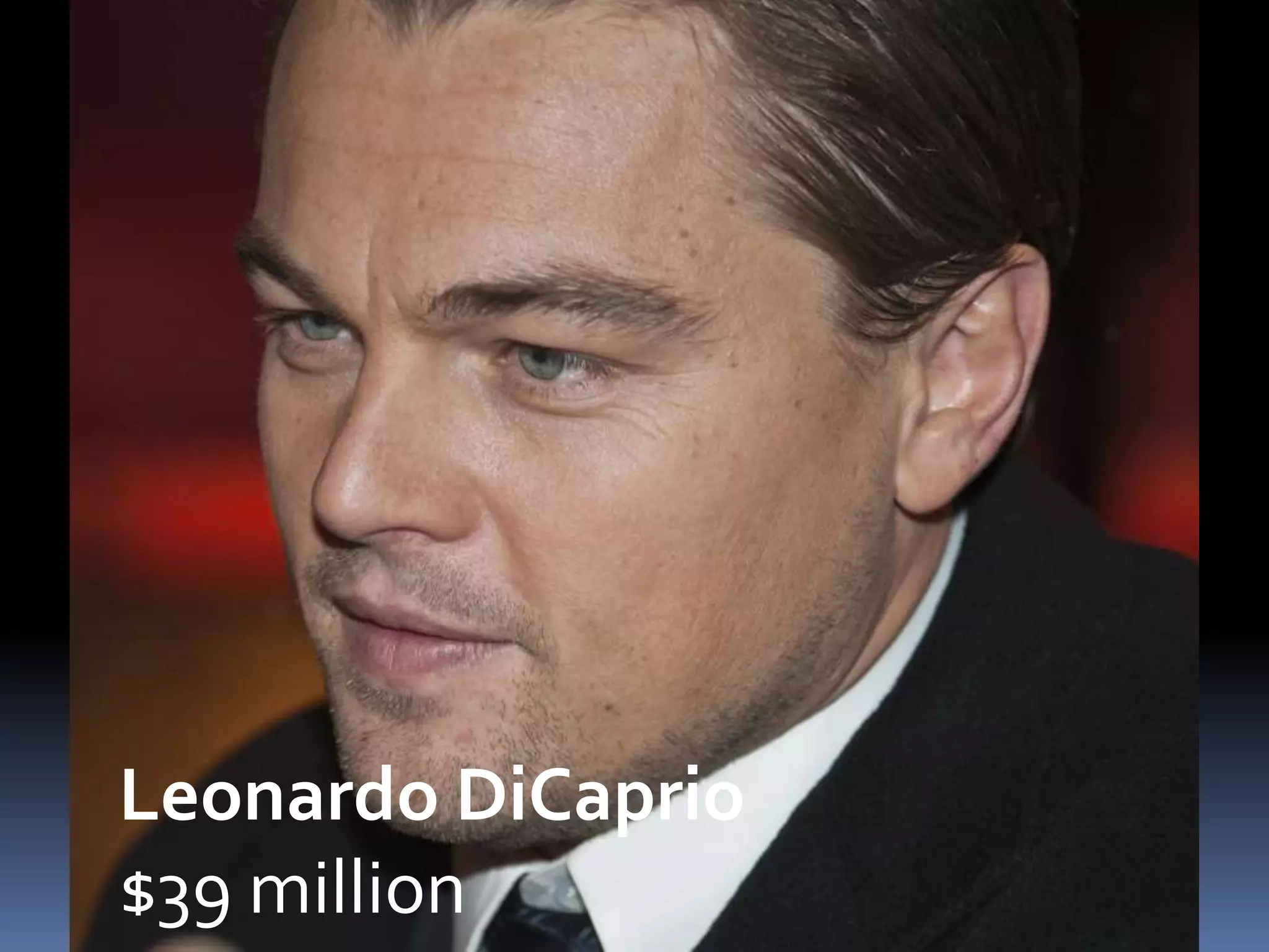 The highest paid Hollywood actors | PPTX