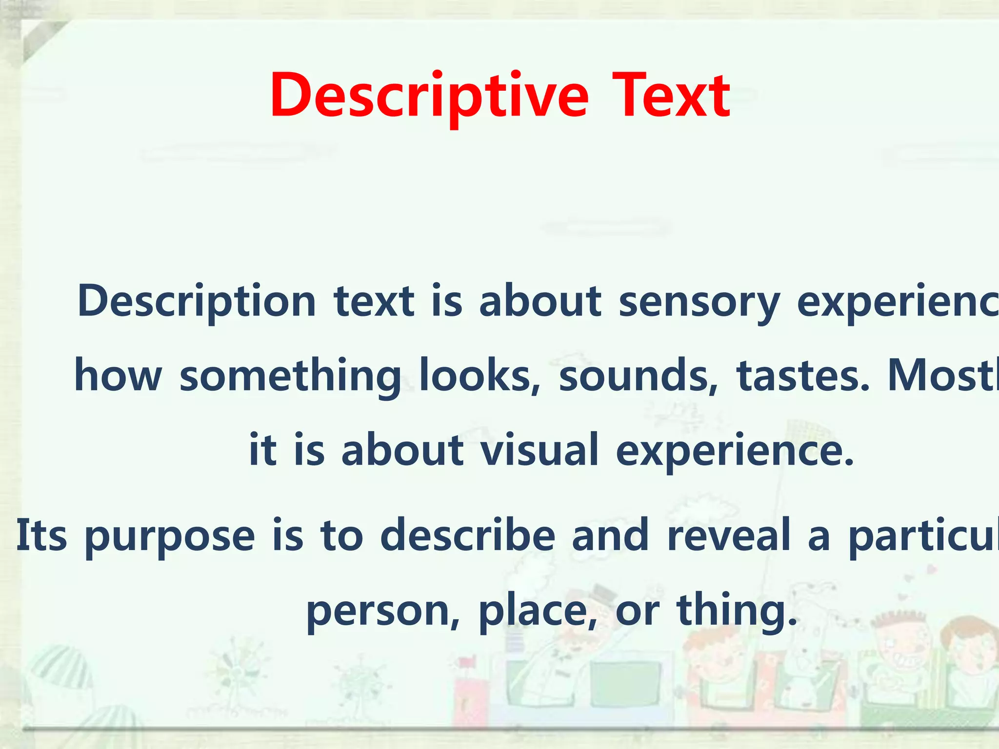 Descriptive | PPTX