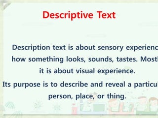 Descriptive | PPTX