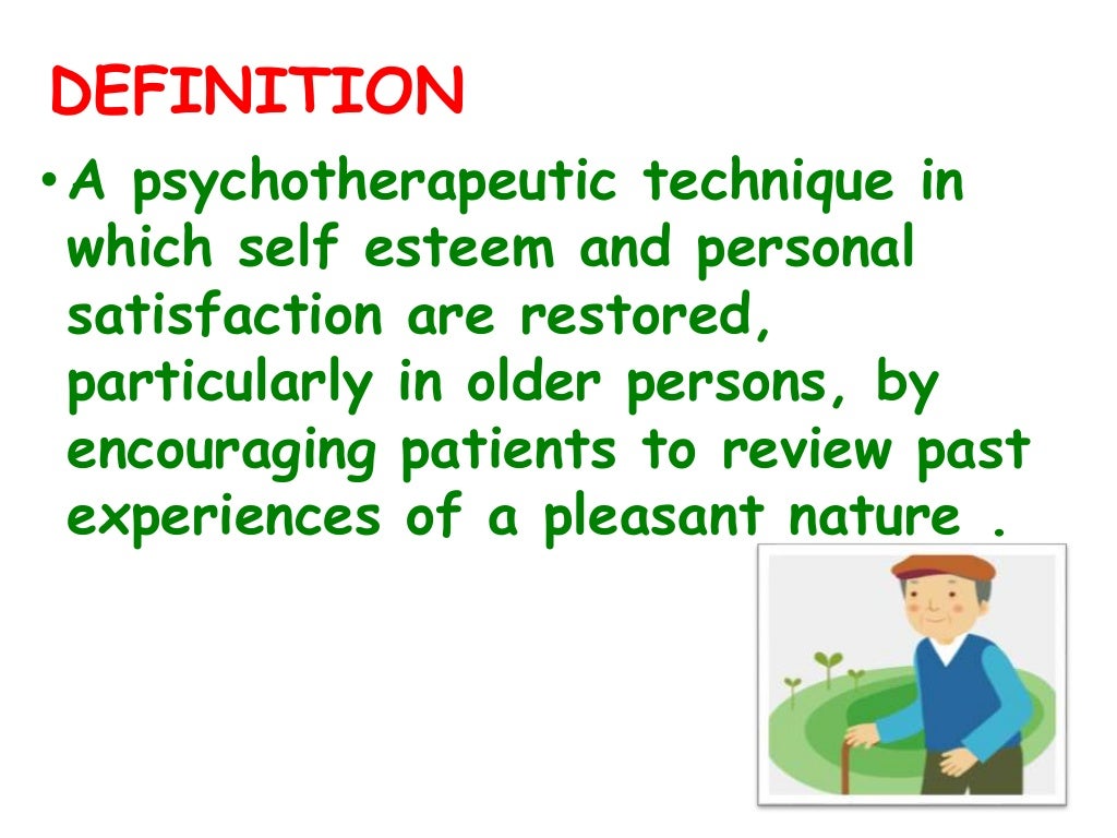 Reminiscence Therapy