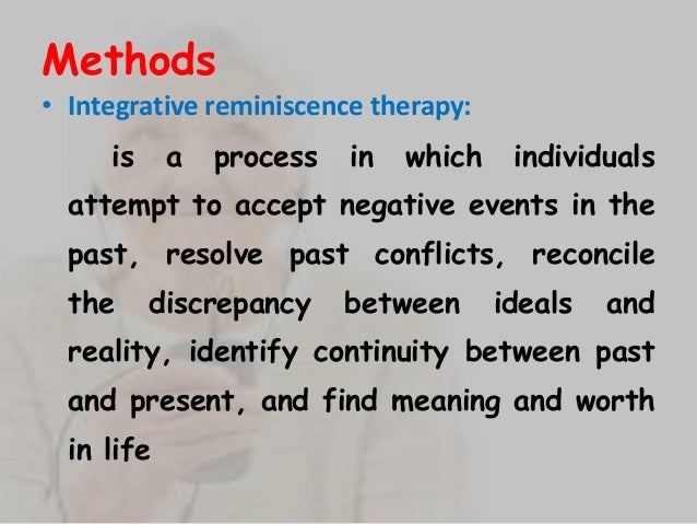 Reminiscence Therapy