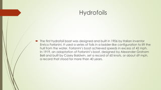 Hydrofoils | PPTX
