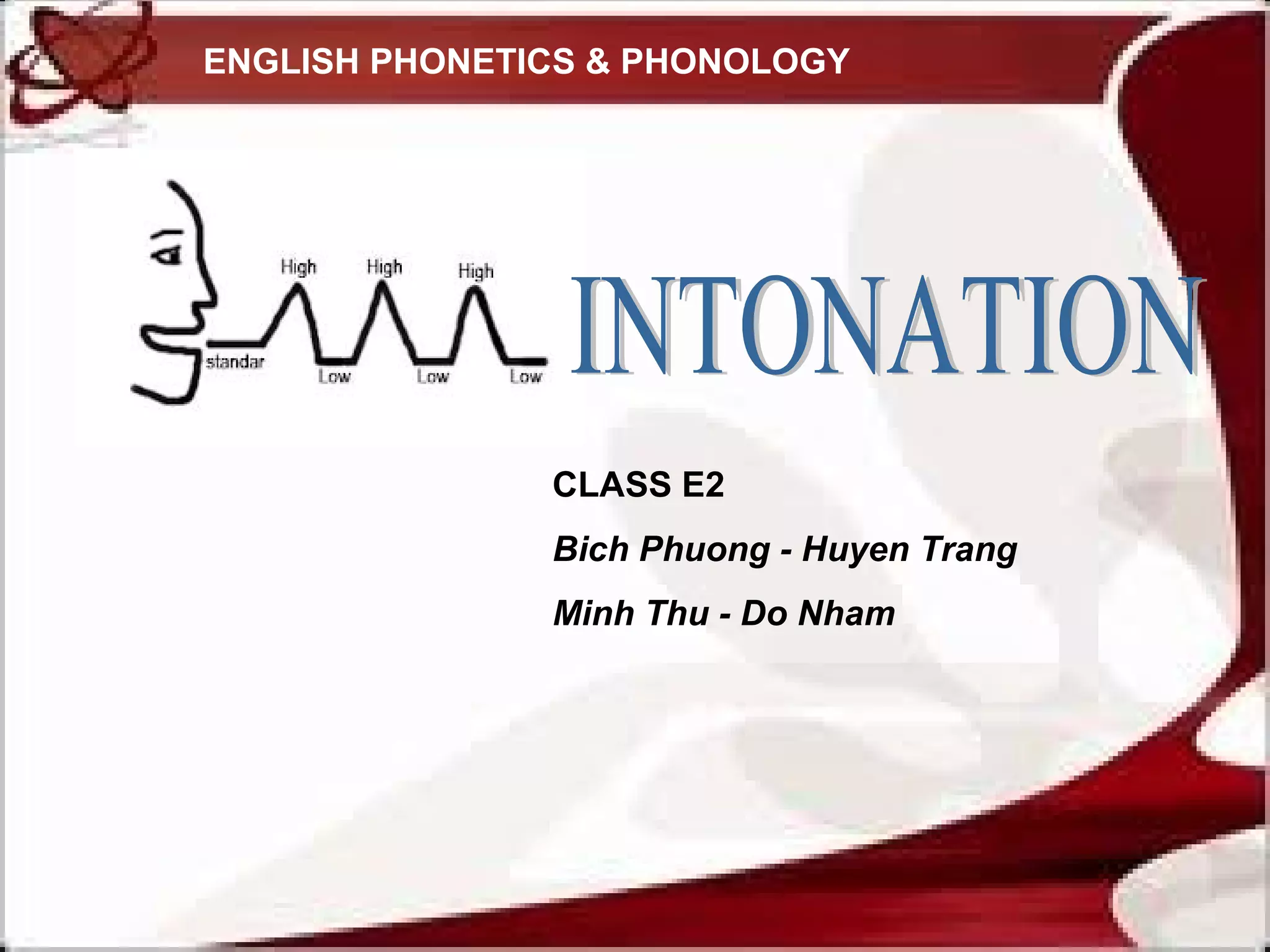 Intonation | PPT