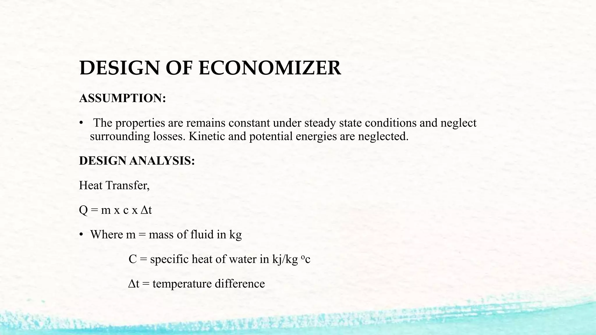 DESIGN OF AIR PRE HEATER AND ECONOMIZER | PPTX