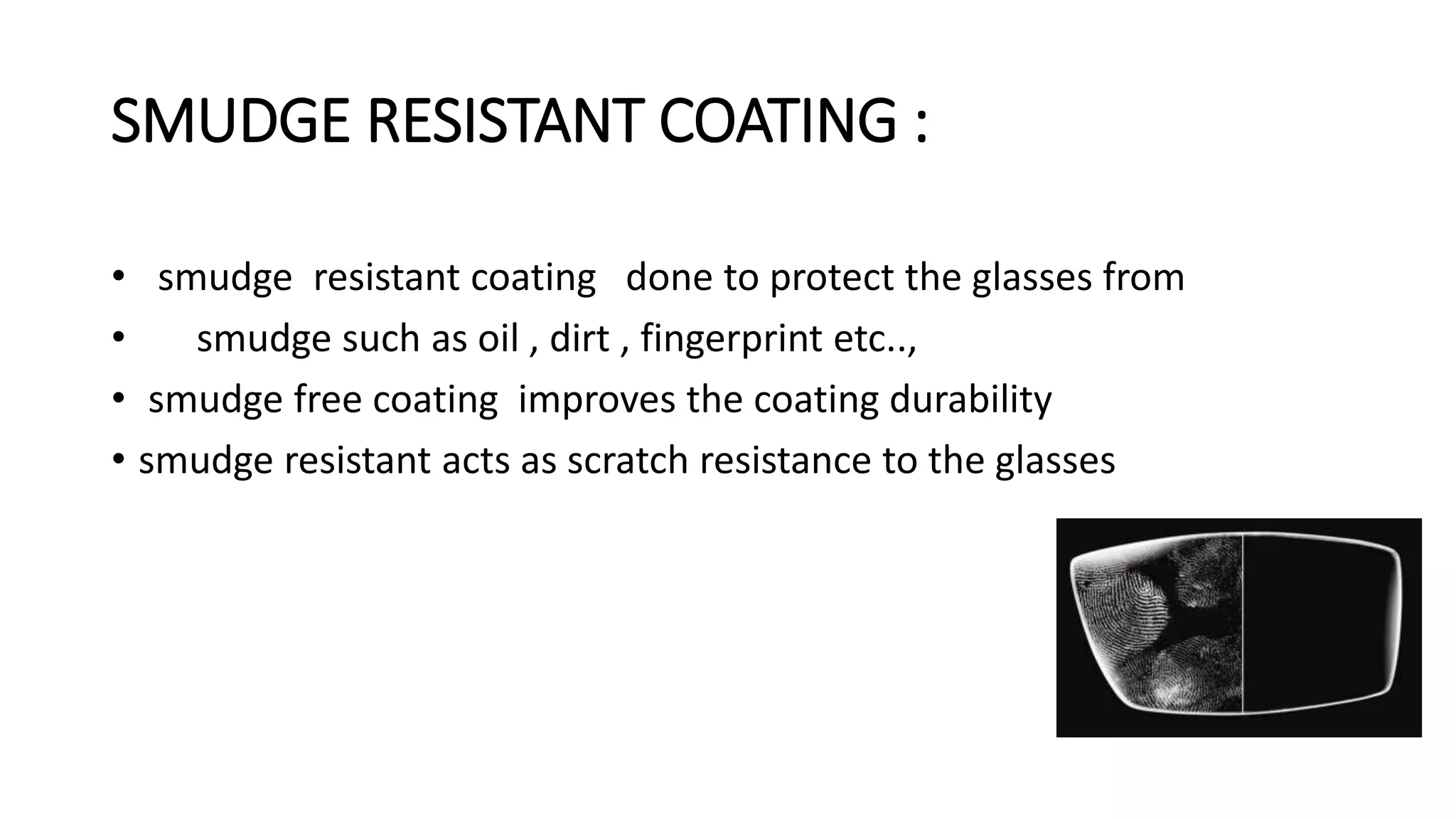 lens coatings | PPTX