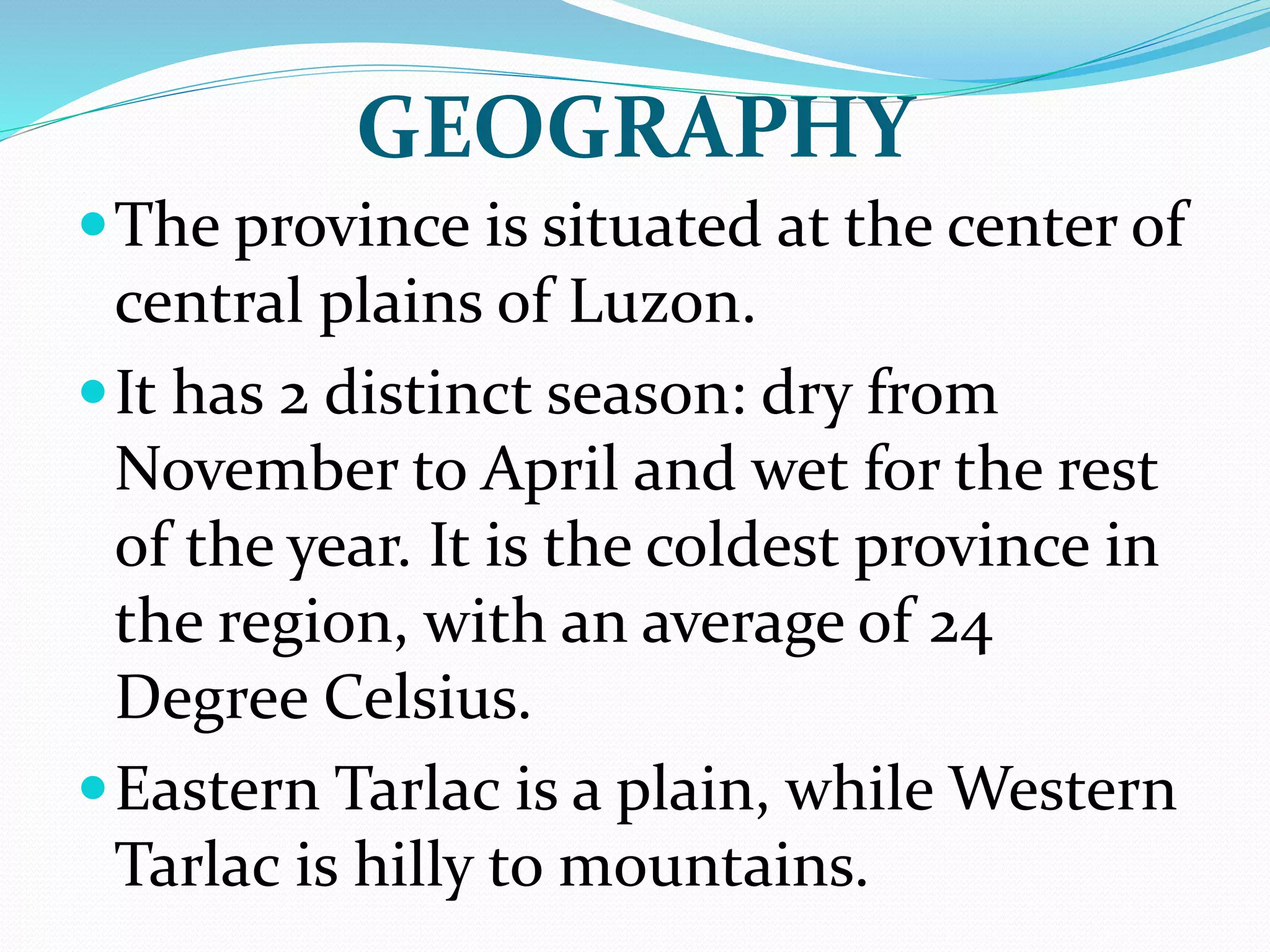 REGION III CENTRAL LUZON Geography | PPTX