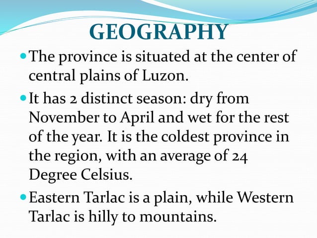REGION III CENTRAL LUZON Geography | PPTX