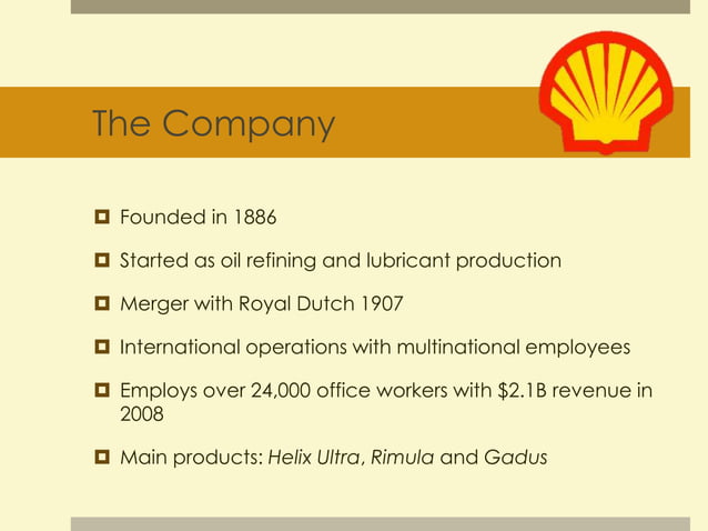 Shell Presentation | PPTX | Business Administration | Business