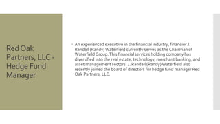 Red Oak Partners, LLC - Hedge Fund Manager | PPT