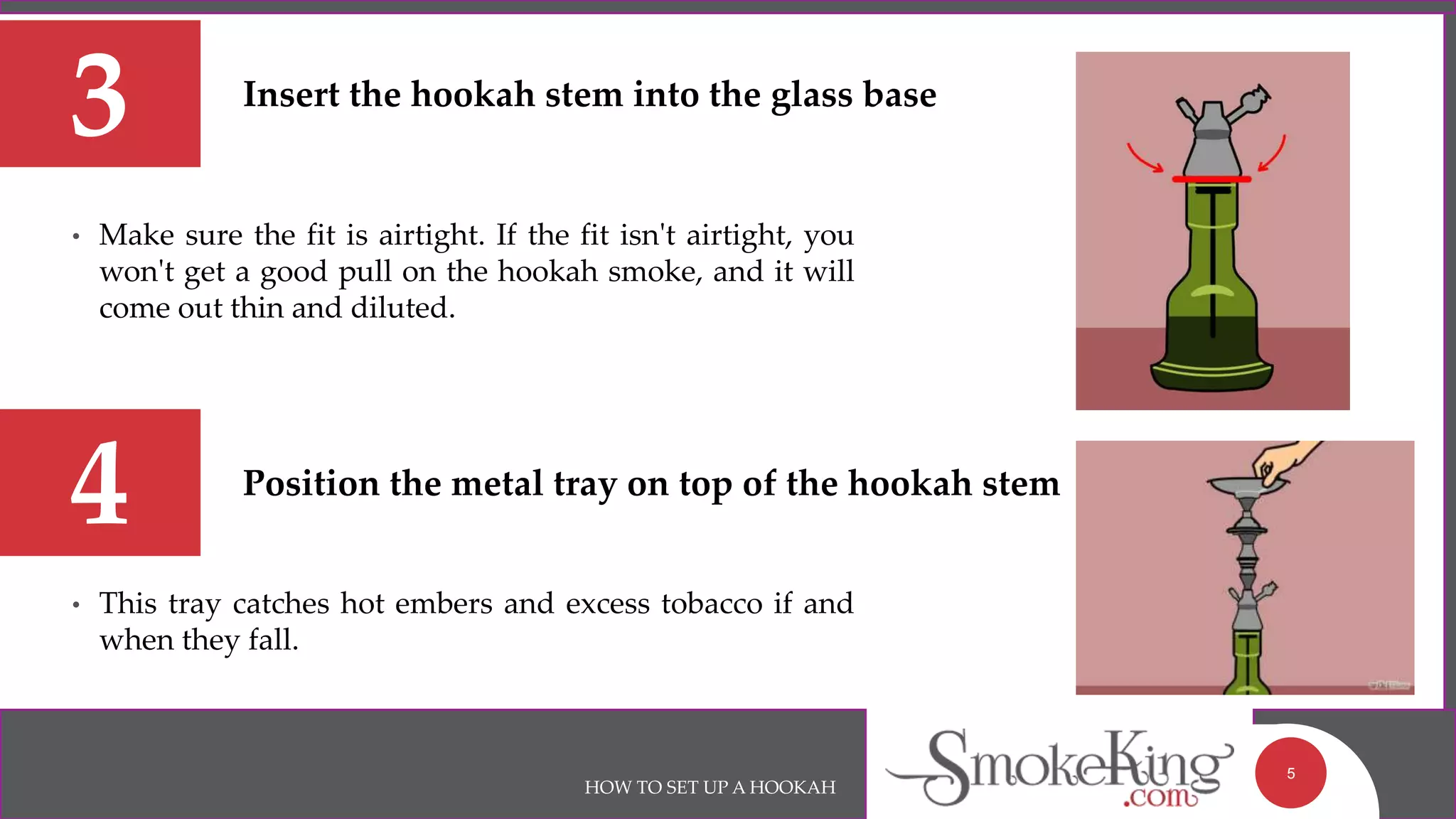 How To Setup A Hookah | PPT