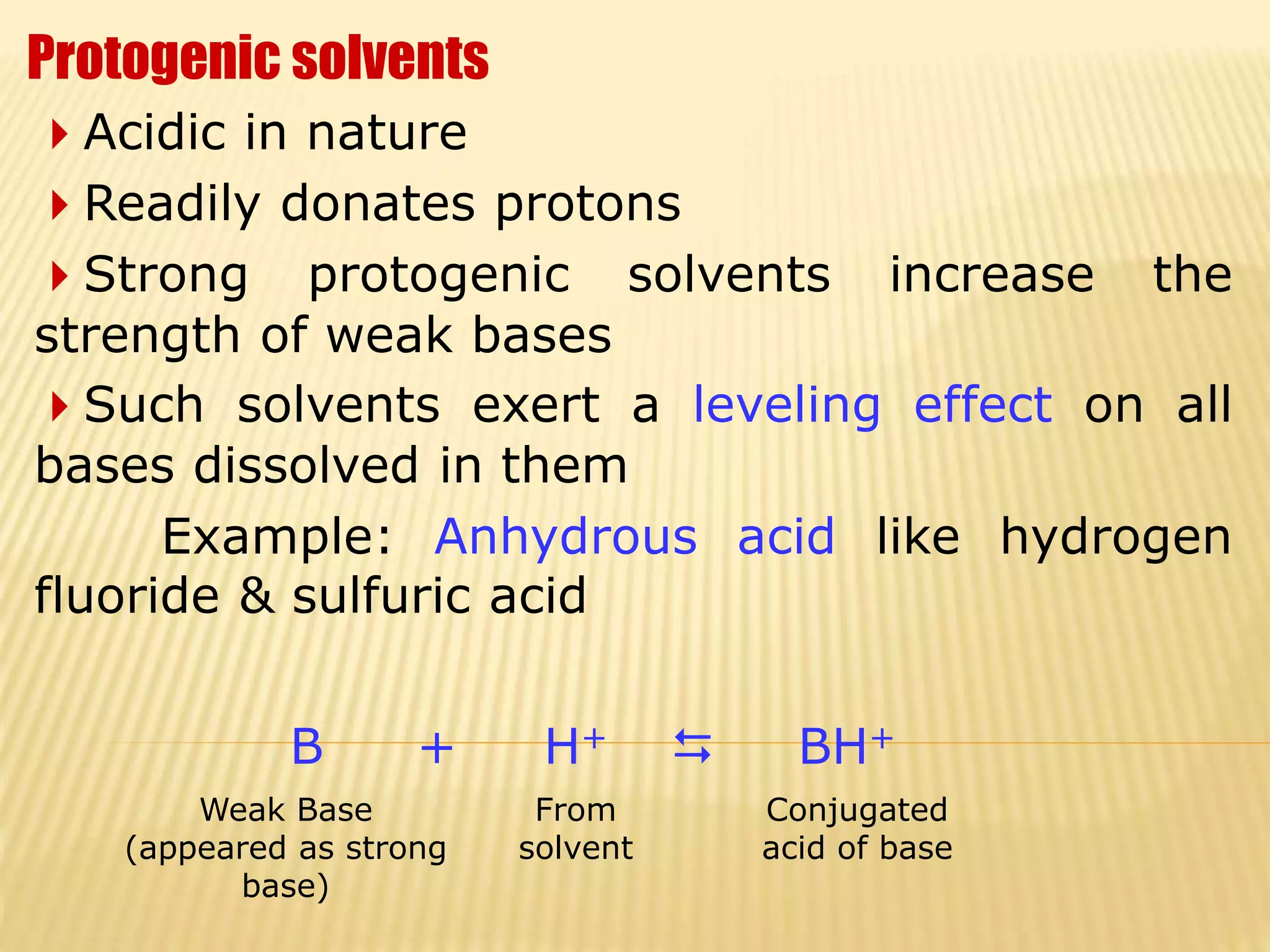 Non-aqueous acid base titrimetry | PPT