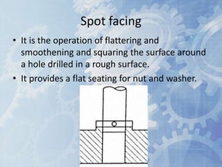 Working of Shaping machine and Drilling machine | PPTX