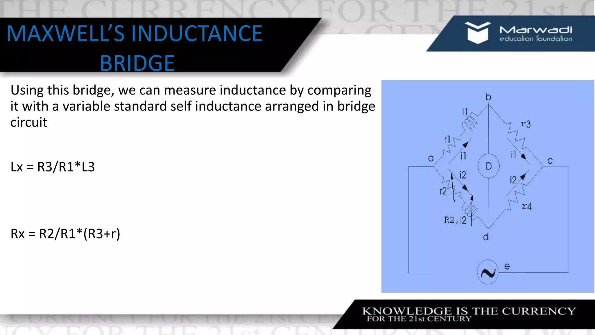 Bridge Measurement Circuit | PPTX