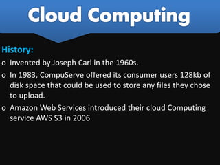 Cloud computing introduction | PPT