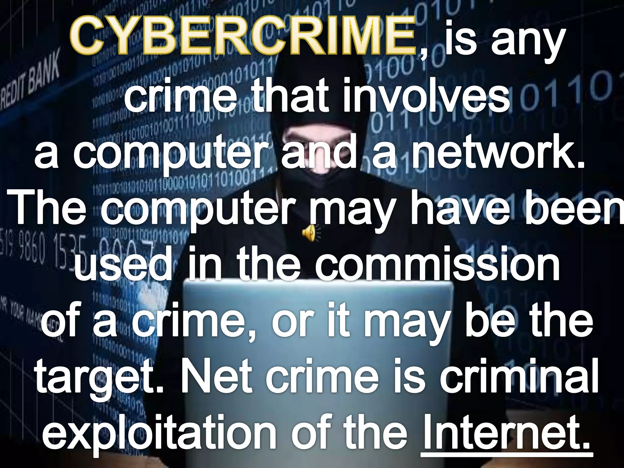 cyber crime and cyber laws | PPTX