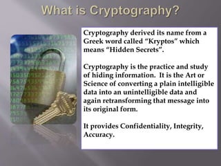 Cryptography | PPT