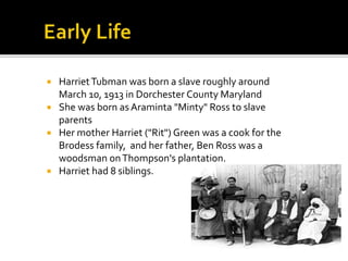 Harriet Tubman | PPTX
