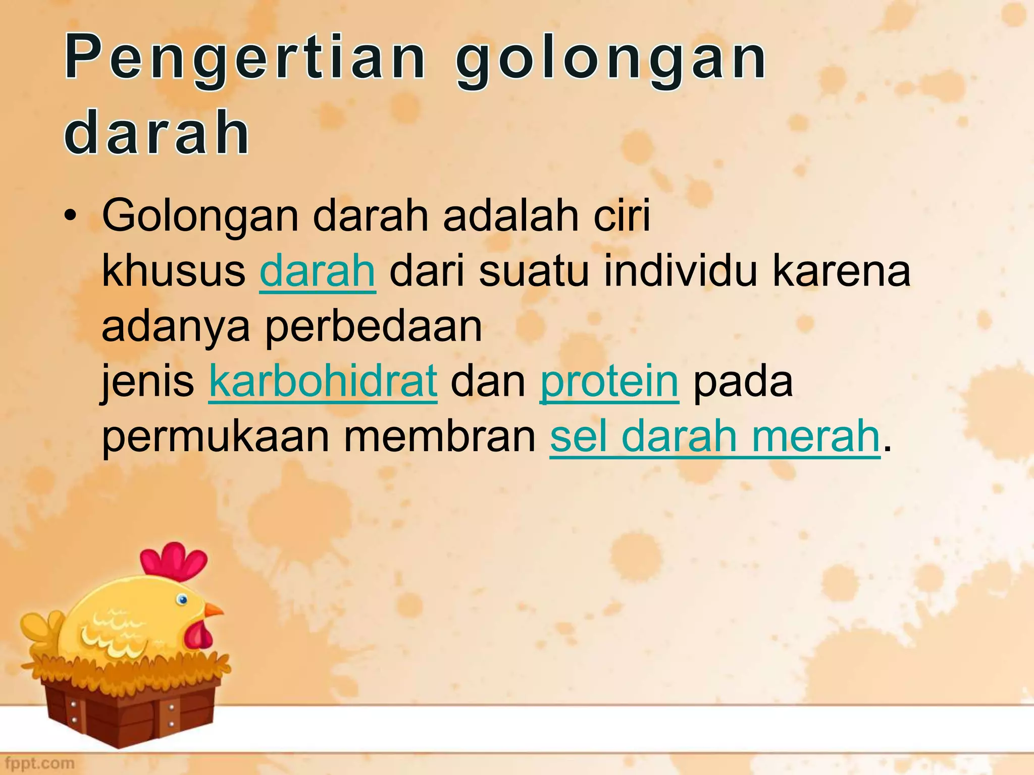 sistem golongan darah dan transfusi darah | PPTX