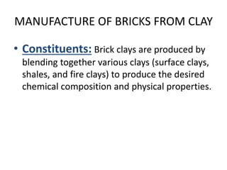 bricks formation | PPTX