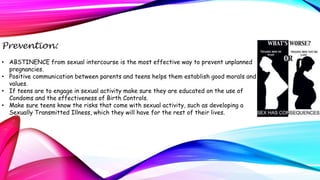 Teen Pregnancy (Presentation #2) | PPTX