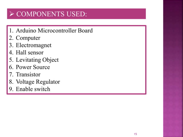 Ppt on maglev display | PPT