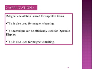 Ppt on maglev display | PPT