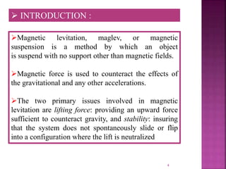 Ppt on maglev display | PPT