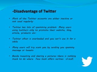 twitter Presentation ‫‬ | PPT