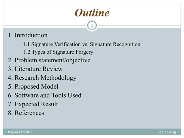 Image Processing Based Signature Recognition And Verification Technique