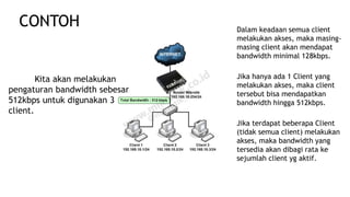 managemen bandwidth | PPTX