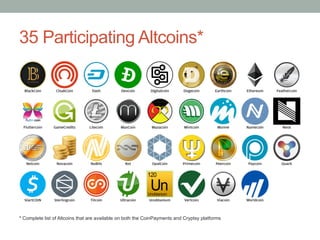 Altcoin Payment Processing | PPT