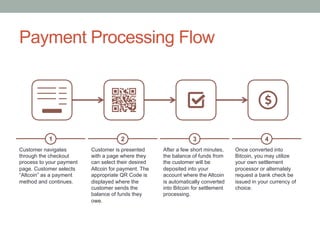 Altcoin Payment Processing | PDF