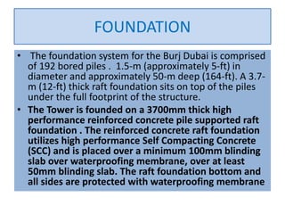 high rise building (BURJ KHALIFA) | PPTX | Civil Engineering Industry ...
