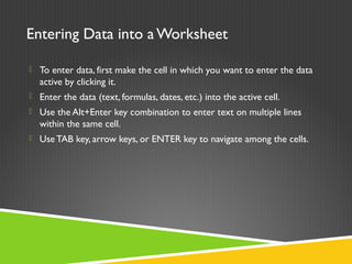 Introduction to Microsoft Excel for beginners | PPT