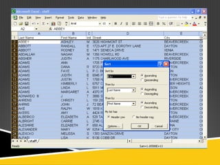 Introduction to Microsoft Excel for beginners | PPT