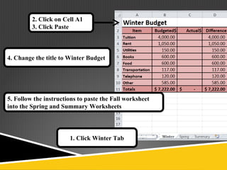 Introduction to Microsoft Excel for beginners | PPT