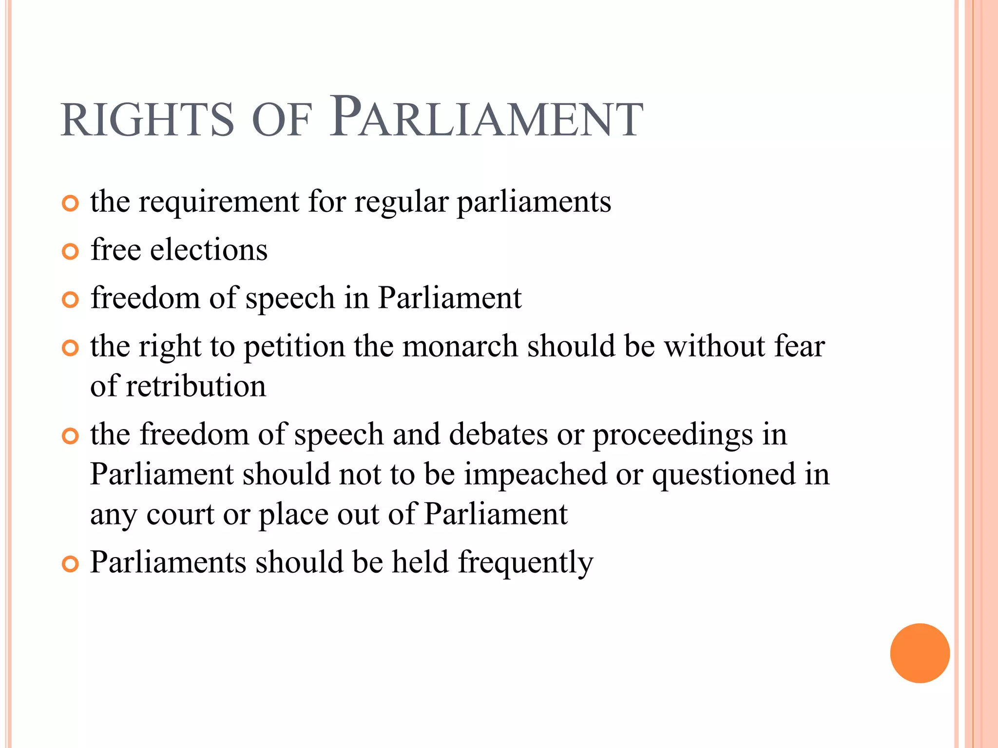 British Bill of Rights 1689 | PPTX